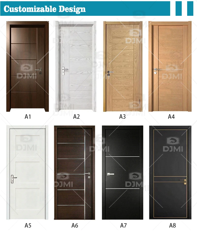 Customized Price of Wooden Doors - Modern Design & Fire Rated