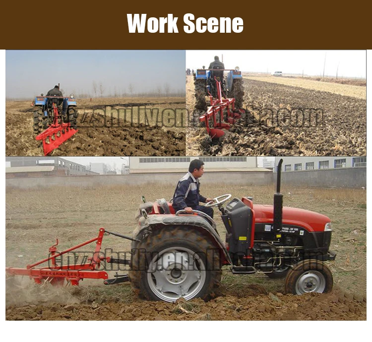Disc Plough Ridger Plough Tractor Mounted Manual Reversible Moldboard ...