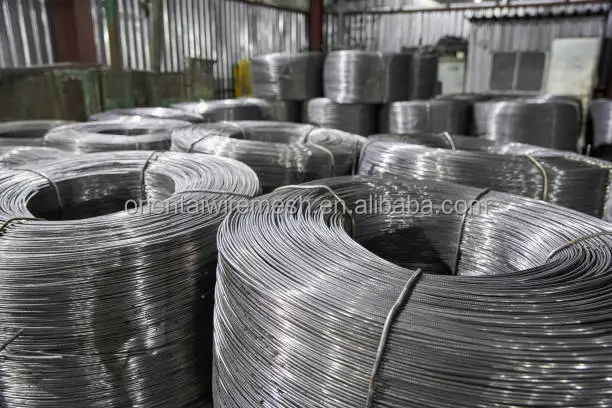 Galvanized Binding Wire Gi Steel Wire 9 10 12 14 16 Gauge Hot Dip ...