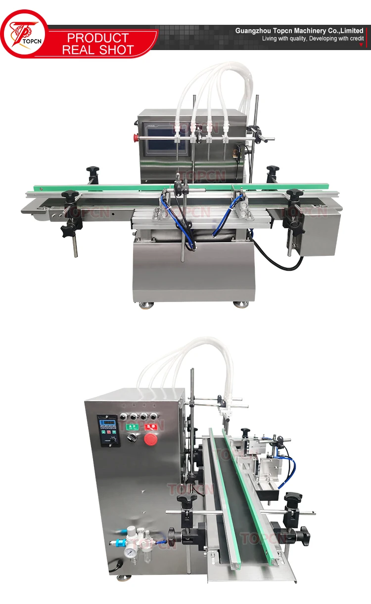 High-accuracy Magnetic Pump Liquid Filling Machine