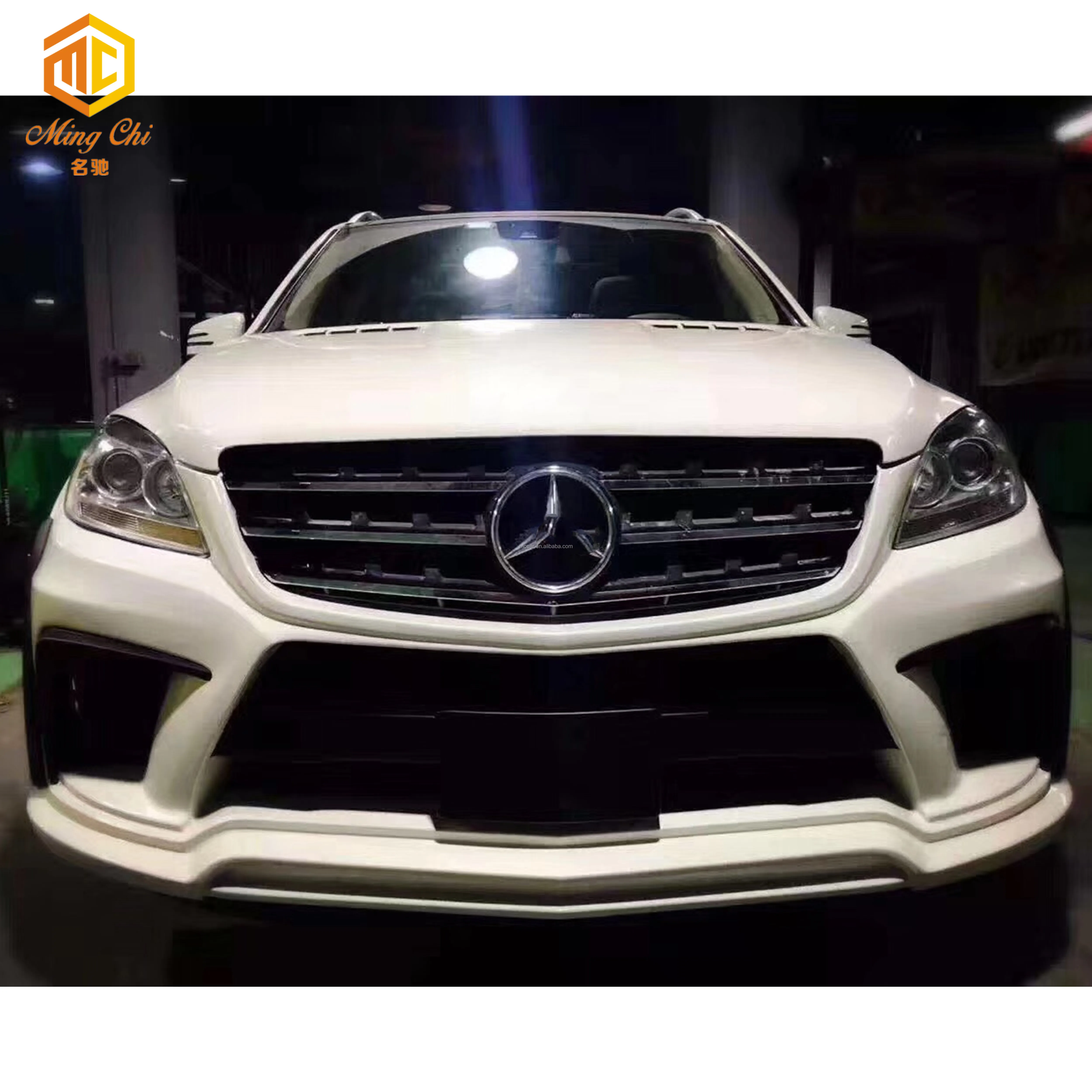 Ml Wide Body Kit Bumper For Mercedes Ml350 Ml63 Amg W166 - Buy Body Kit ...