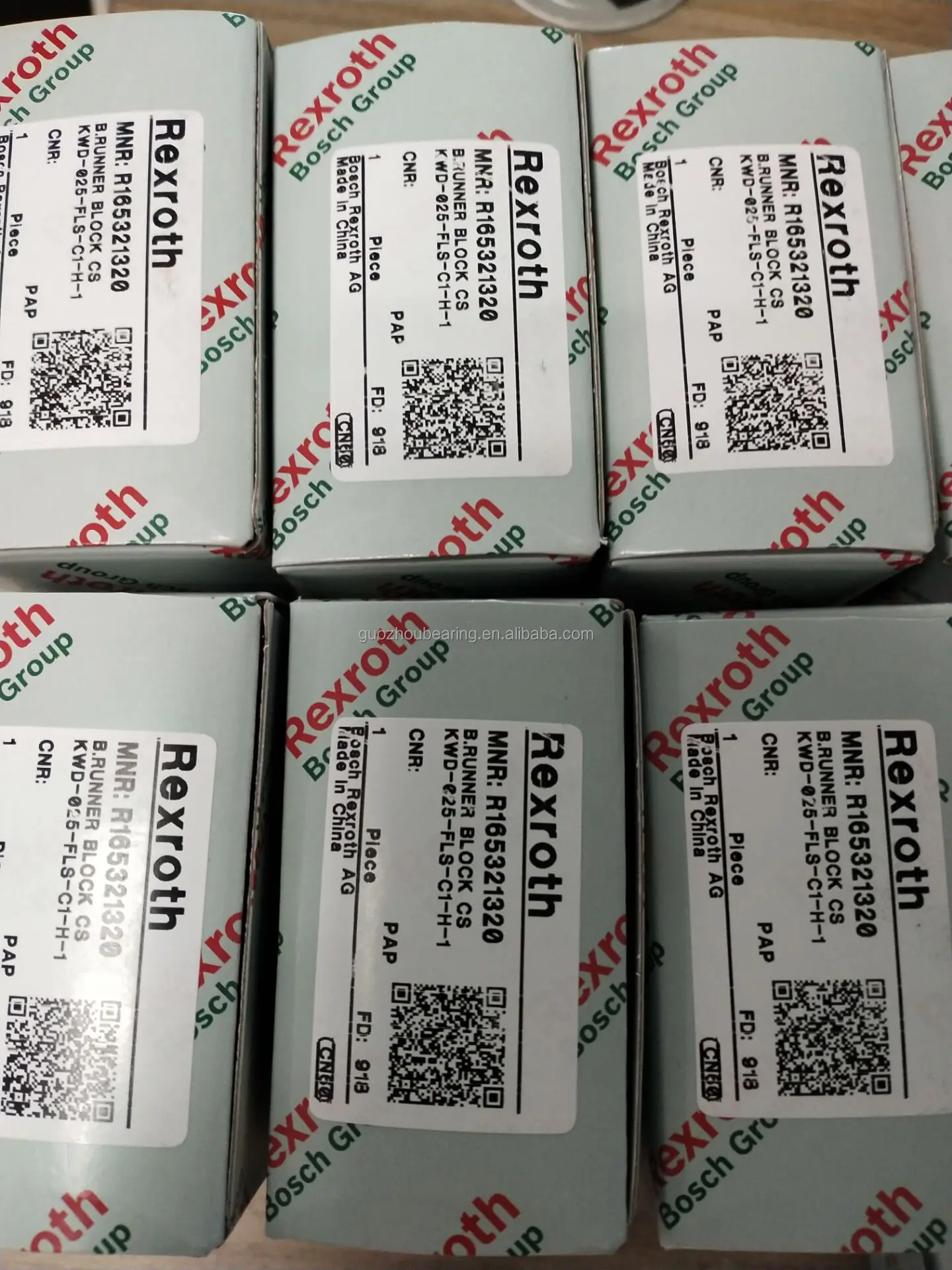 Original Rexroth Linear Guideway Linear Guide Block R165323220 Linear ...