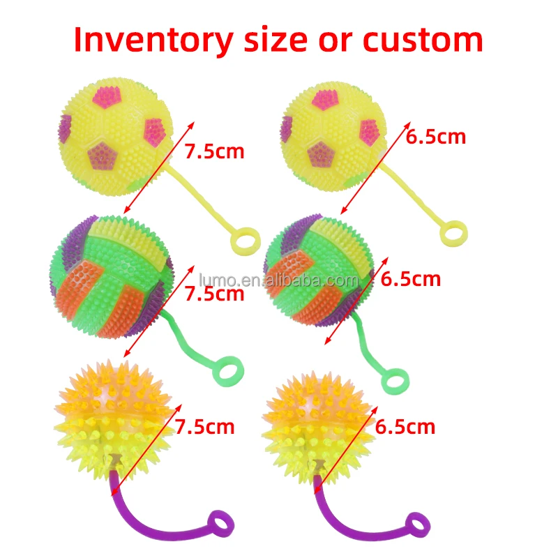 Squeaky Football Led Light Glowing Football Light-up Toys New Led Light ...