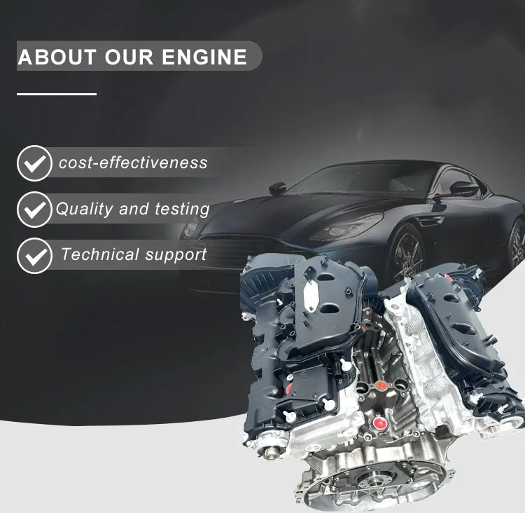 High-Performance 3.0T V6 306DT Single Turbo Engine for Land Rover Range ...