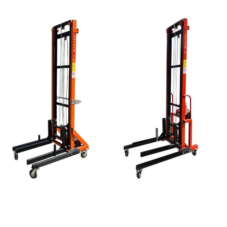 Construction Site Brick Lift Machine Duct Lifting Equipment Push Cart ...