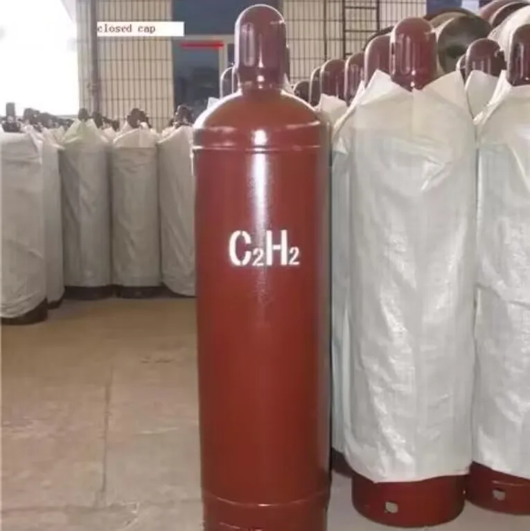 Wholesale 7kg Acetylene C2h2 Gas Cylinder Industrial Empty 40l 47l 50l ...