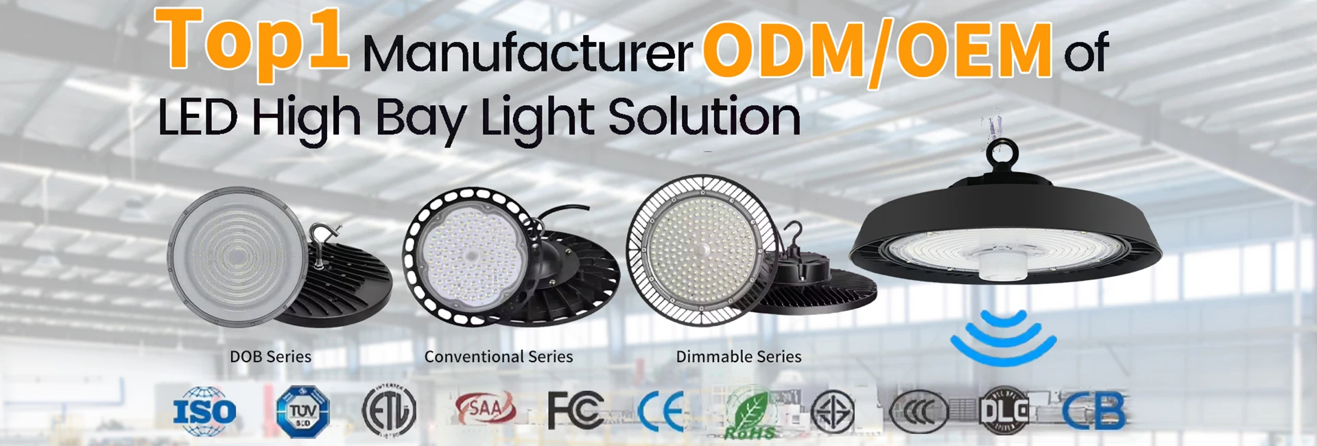 3Watt & 3CCT Selectable 150lm/w ufo Led High Bay Light 5000K Daylight ...