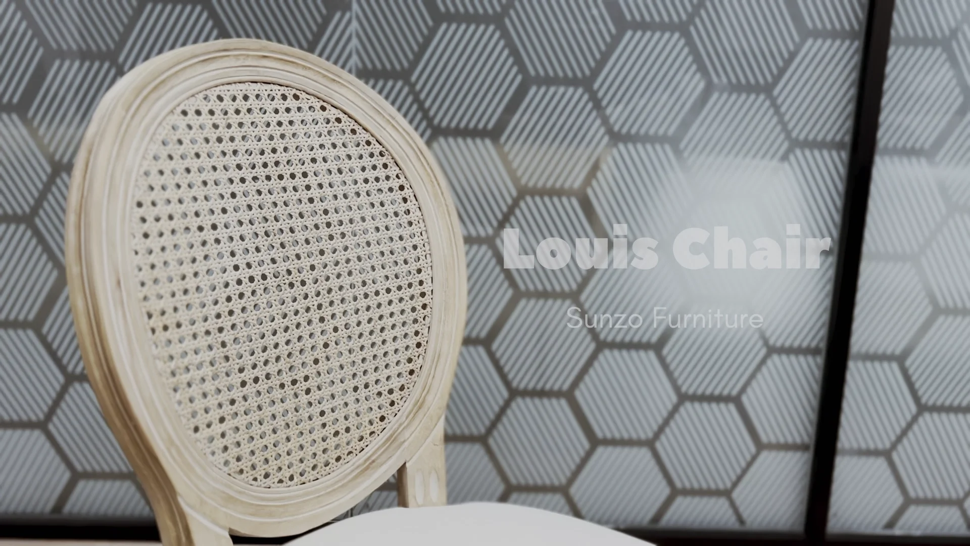 French King Style Xvi White Wedding Louis Chair With Rattan Back Wood ...