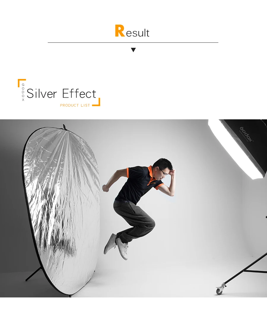 Godox 2 In1 150x200cm Portable Oval Multi-Disc Reflector