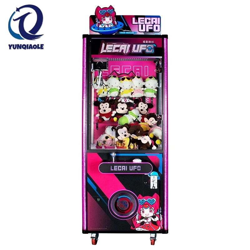 Coin Operated Arcade Game Machine Mini Fairyland Claw Crane Machine ...