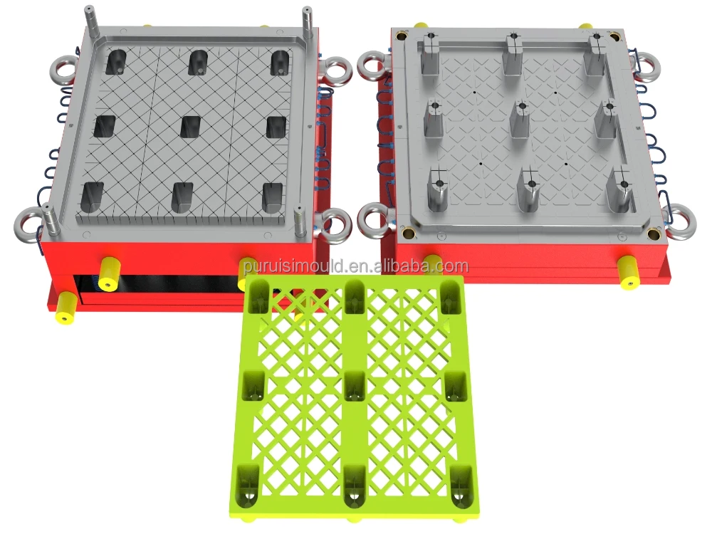 Customized Good Quality Plastic Pallet Injection Mould Industrial ...