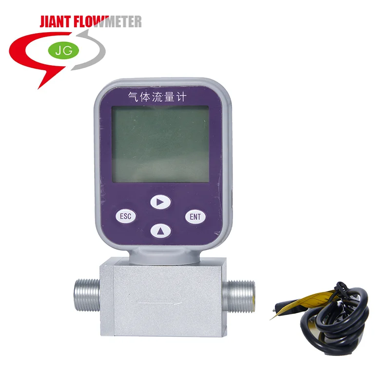 Microminiature Hot Gas Mass Flowmeter Plastic Housing Dry Gas Air ...