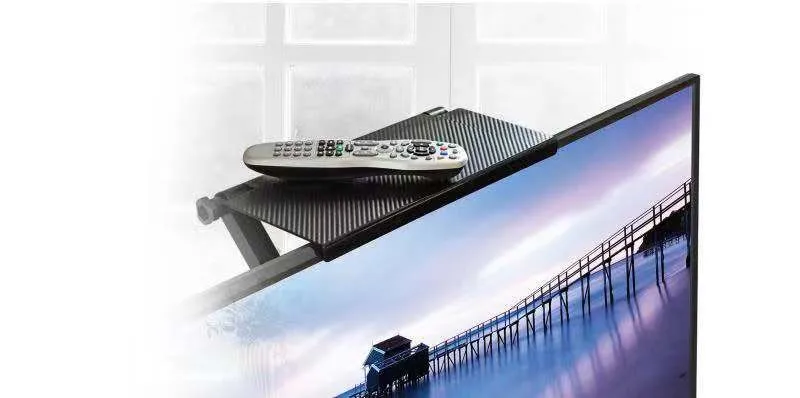 Single-tier Square Office Organizer Tv Screen Storage Rack Wireless ...