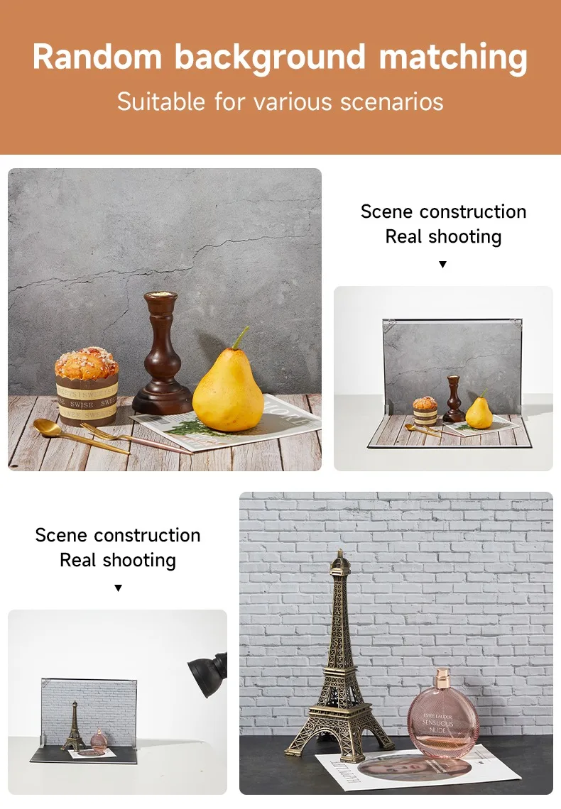A3 Size Professional Photography Backdrop Kit - Yiscaxia