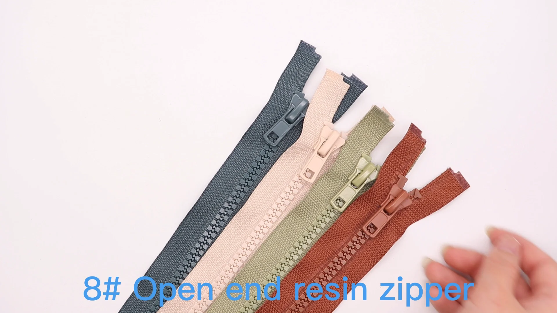 Ky Wholesale 8# Down Jacket Zipper Auto Lock Slider Resin Zipper Sewing ...