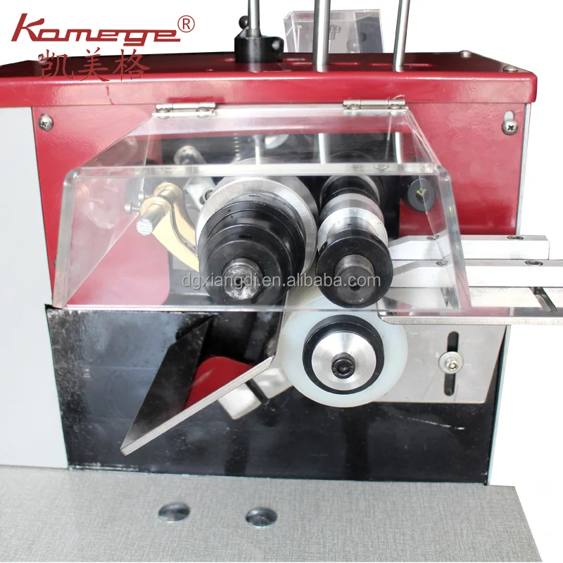 XD-113A Fitting Trimming Machine Belt Straight Edge Belt Making Machine ...
