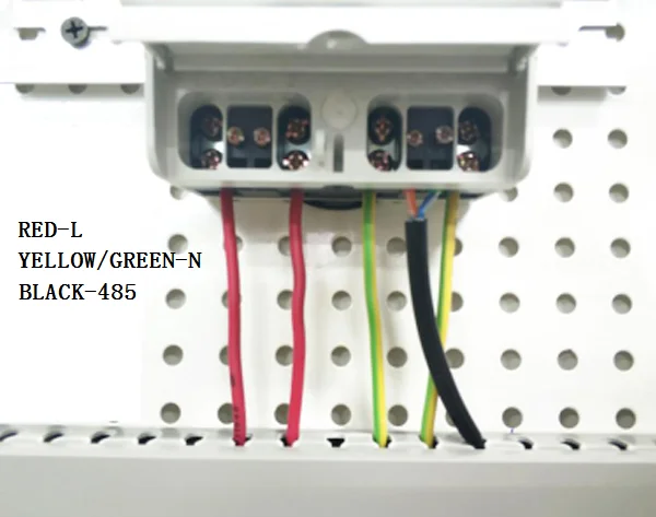 Smart Wireless Prepaid Electricity Meter 220V 60A Single Phase with IC ...