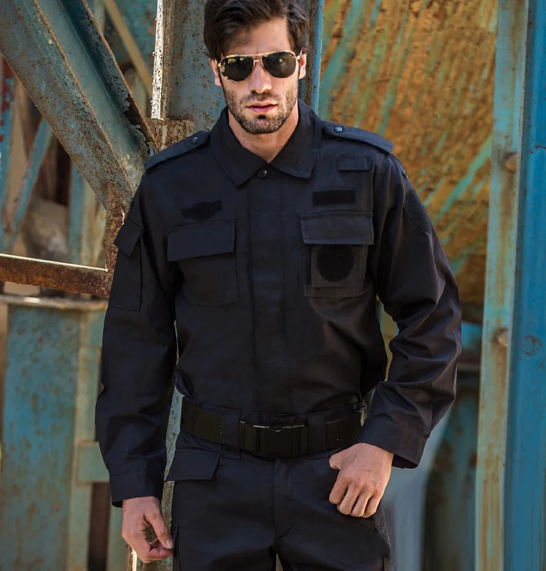 Prison Guard Uniforms - Tactical Blue Security Officer Gear