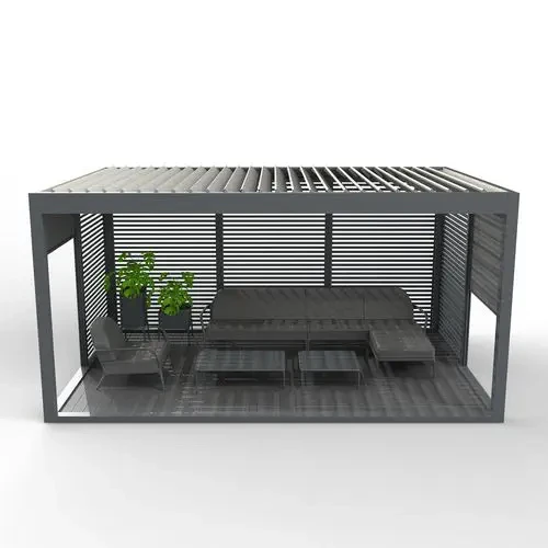 Modern Customized Garden Adjustable Outdoor Bioclimatic Gazebo Eco ...
