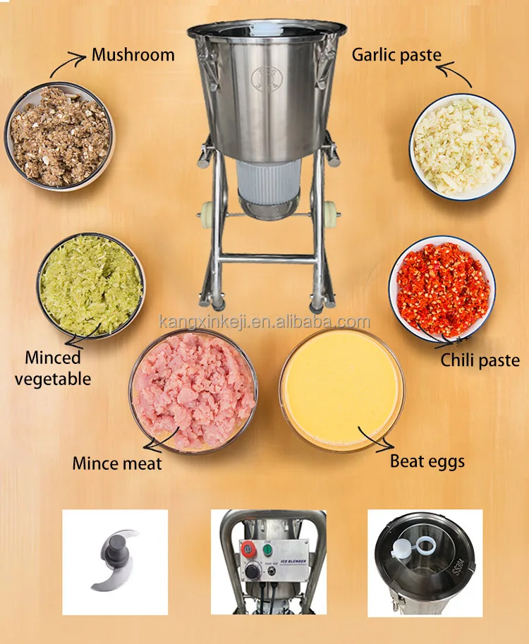 50l Large Capacity Food Fritter Stainless Steel Vegetable Fruit Chopper ...