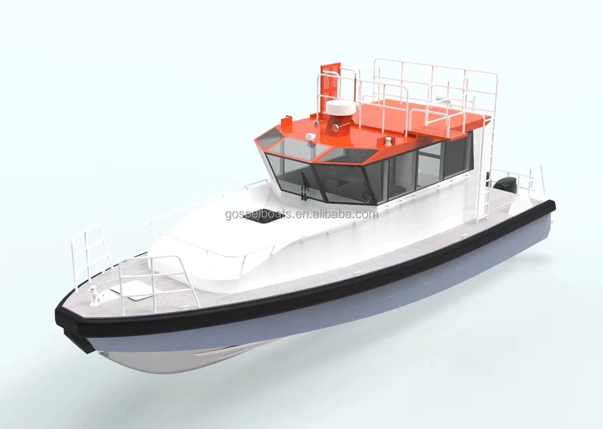 12m Aluminum Pilot Boat for Government and Maritime Patrol - Durable ...