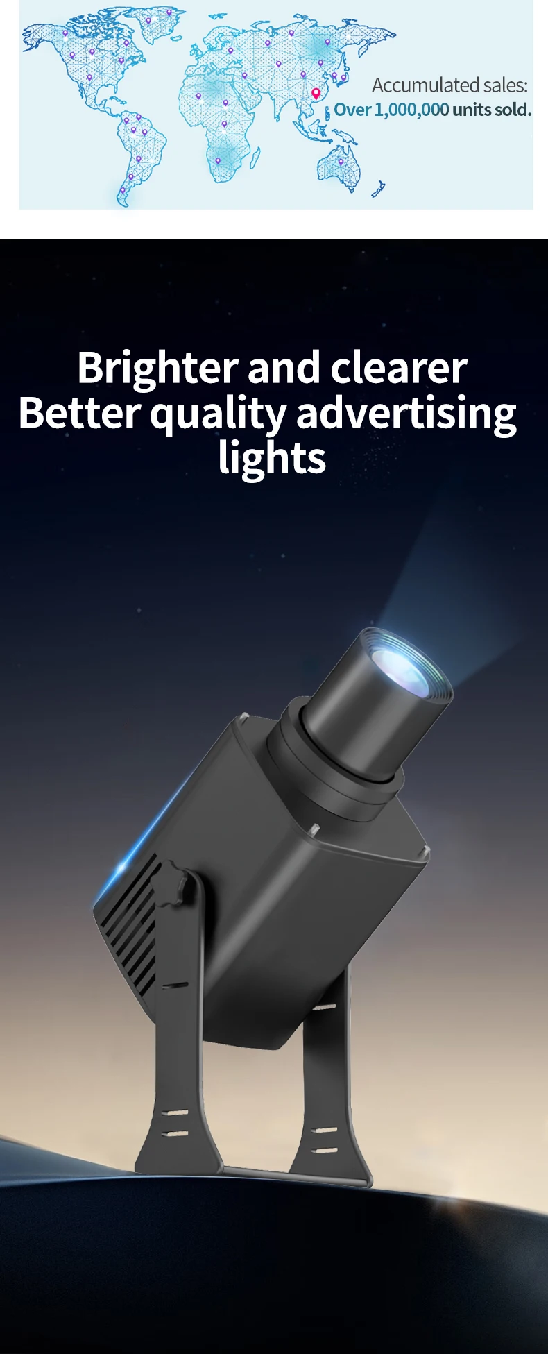 TNT 25W Mini LED Projector - Waterproof IP67 Outdoor Light