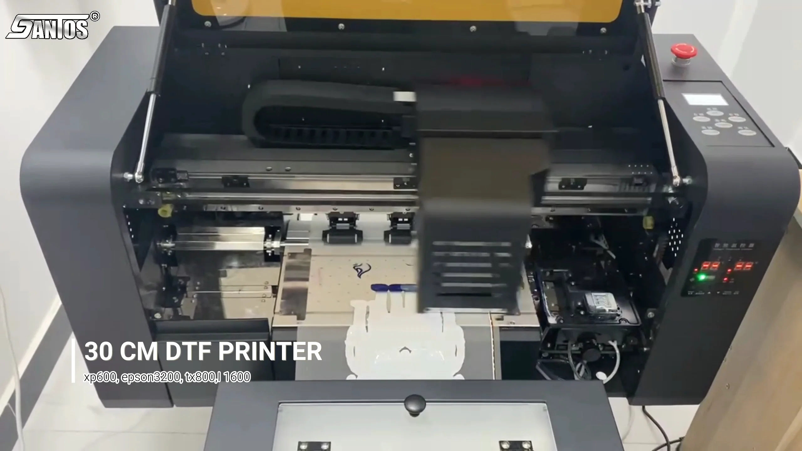 Digital Dtf T-shirt Printing Machine Direct To Film Printer Heat Transfer Pet Film Dtf Printer ...