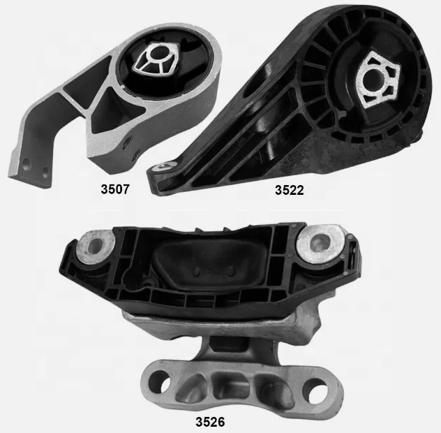 Engine Motor Mount & Automatic Trans Mounts 3pcs For Chevrolet Traverse ...