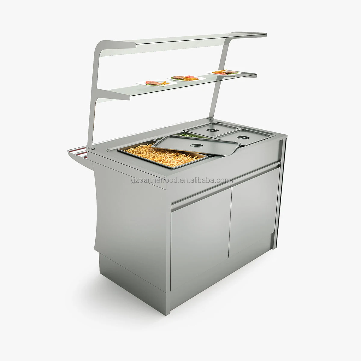 Customized Buffet Counter Design - Hot Cold Food Service