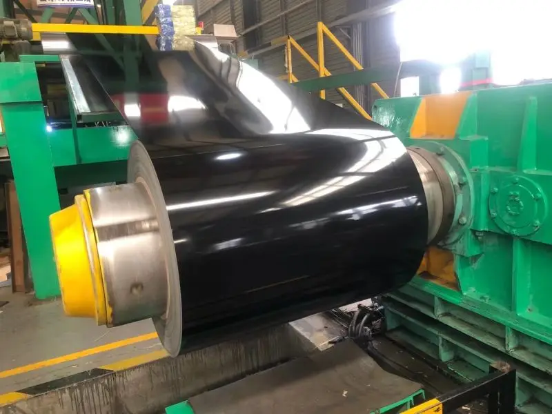 Red Blue Pe/pvdf/hdp Ral Series Color Coated Steel Coil Strip Sheet Ppgi/ppgl Metal Sheet ...