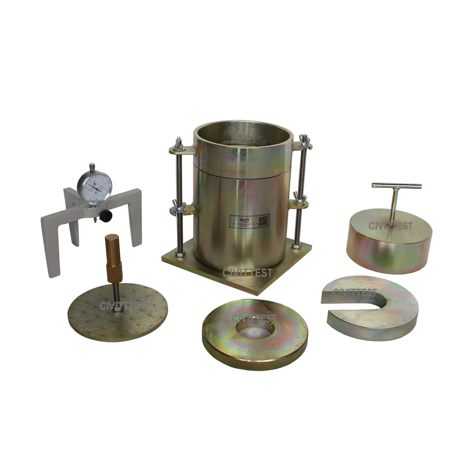 ASTM D1883 standard Soil Testing CBR Mould baby Accessories soil mould ...