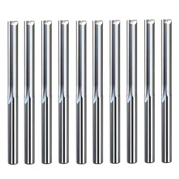 3.175mm 4mm 6mm 8mm Shank Two Flute Carbide Straight Cnc Wood Router ...