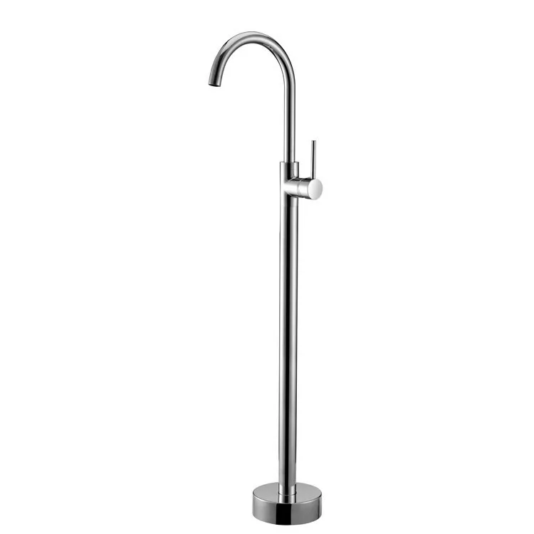 Floor Standing Tap Matching With Free Stand Bathtub,Brass Body Floor ...