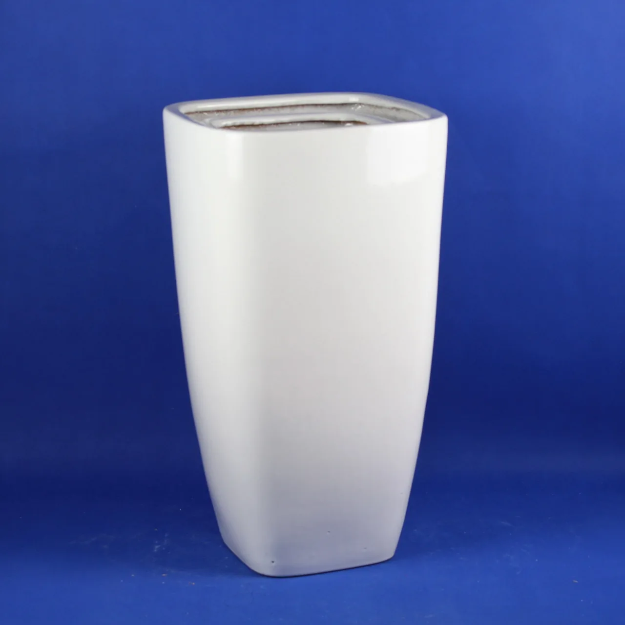 White Large Ceramic Flower Pots/flowerpot Garden Pot Plant Pot Planter ...