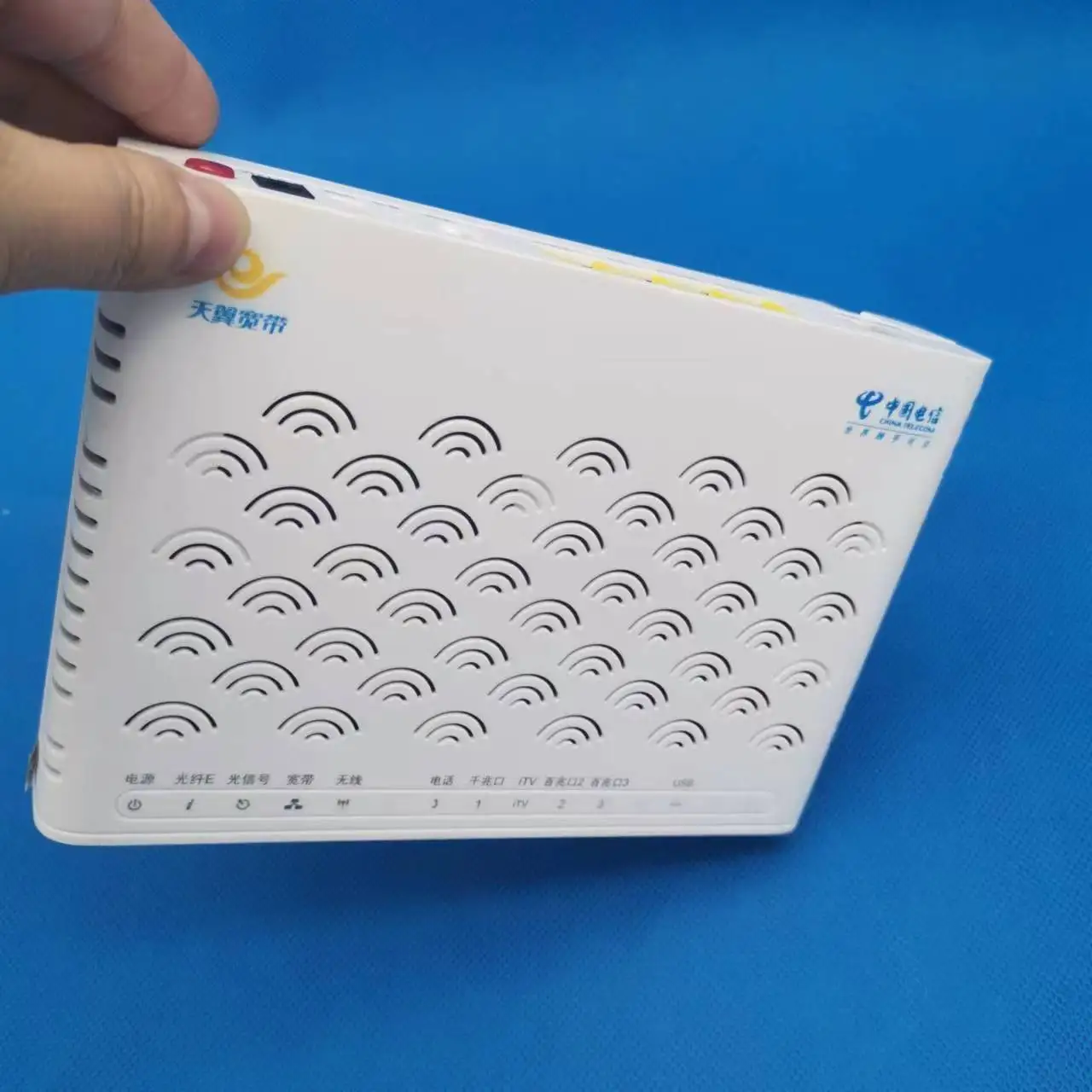 Brand Zte F460 V6.0 F660v6 V6 Router 1ge 3fe Wifi 2tel Epon Ont Fiber ...