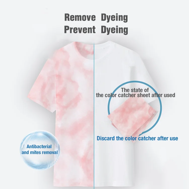 Color Catcher Absorb Loose Dye - Sustainable Laundry Solution