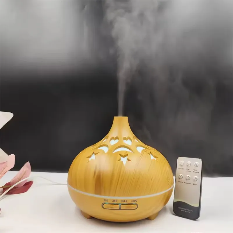 Wood Grain Ultrasonic Scent Diffuser Diffuser Aromatherapy Incense ...