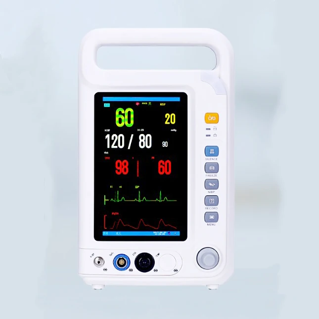 Multipara Vitals Monitor In Hospital Portable Medical Multi Parameter ...