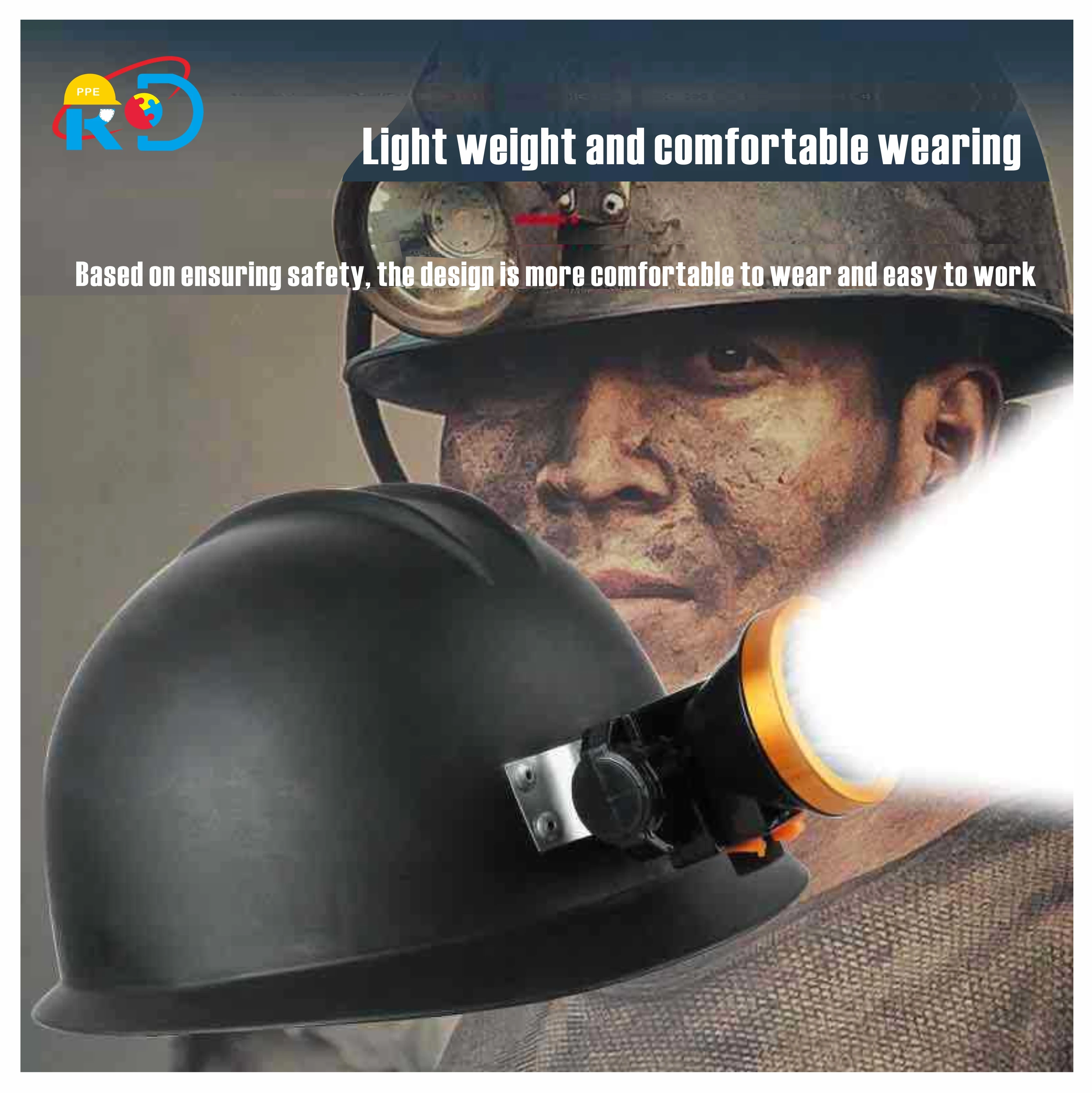 Snap On Helmet Led Rechargeable Head Lamp Miner's Lamp Long-range Head Lamp - Buy Snap On Helmet ...