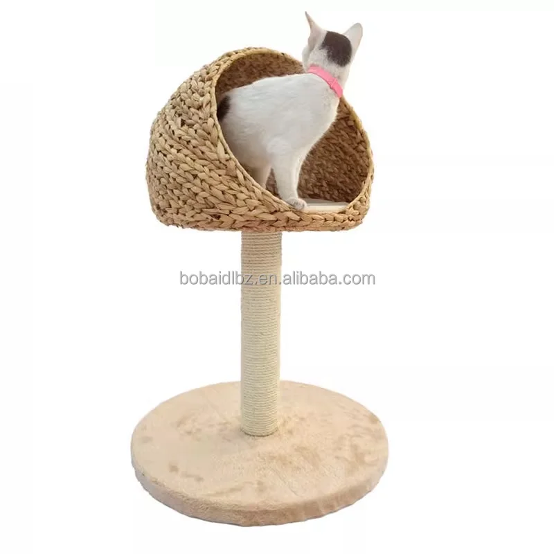 Handwoven Rattan Haisen Design Cat Tree High Quality Cat Tree Tower ...