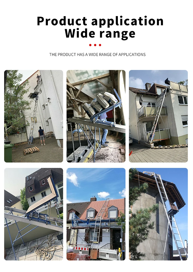 Safety Hoist Ladder Extension - Efficient Solar PV Lift