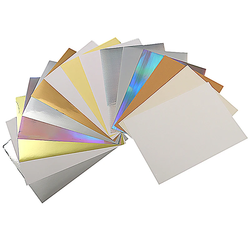 Holographic Printable Vinyl A4 Size Waterproof Self Adhesive Rainbow ...