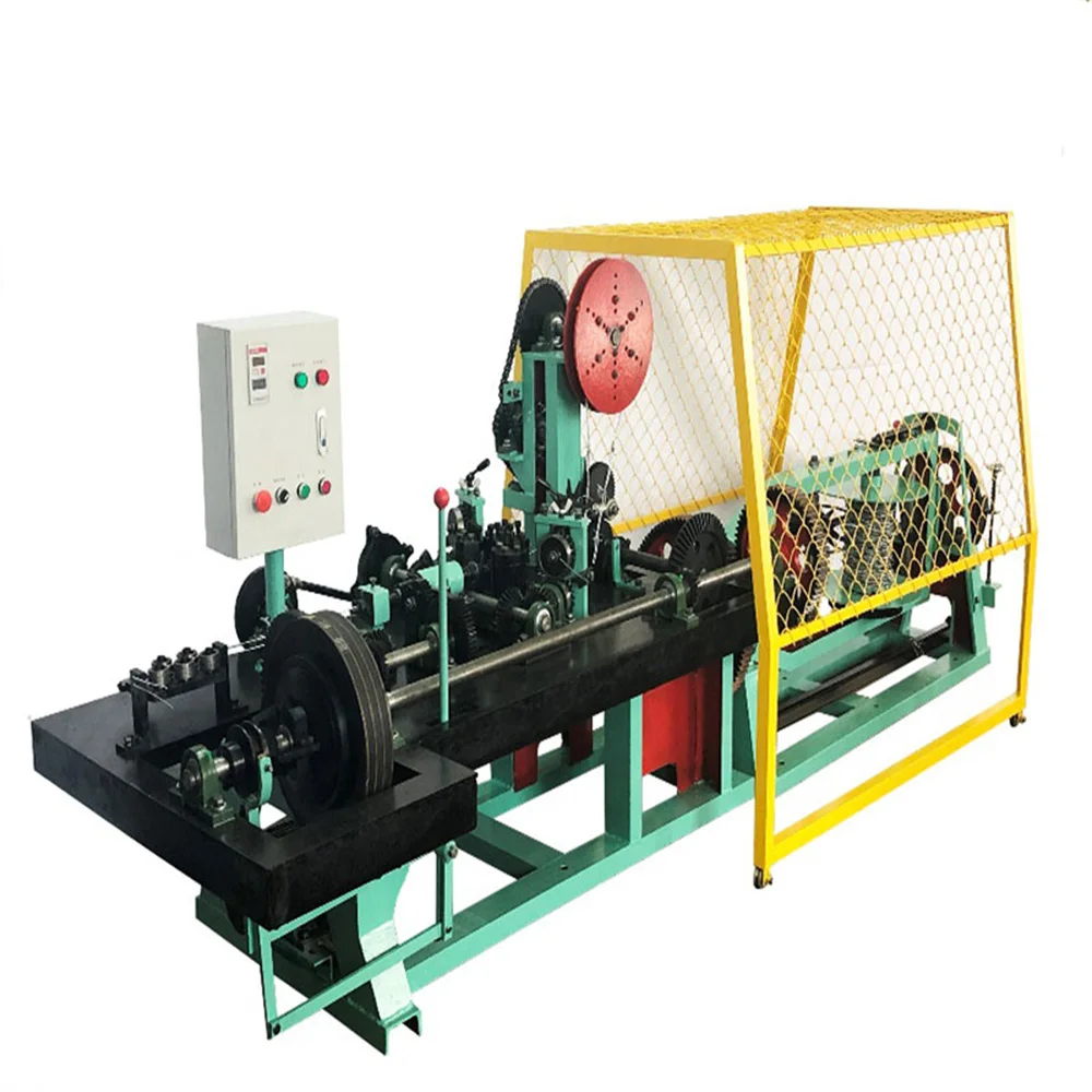 High Quality Automatic Double Strand Barbed Wire Making Machine