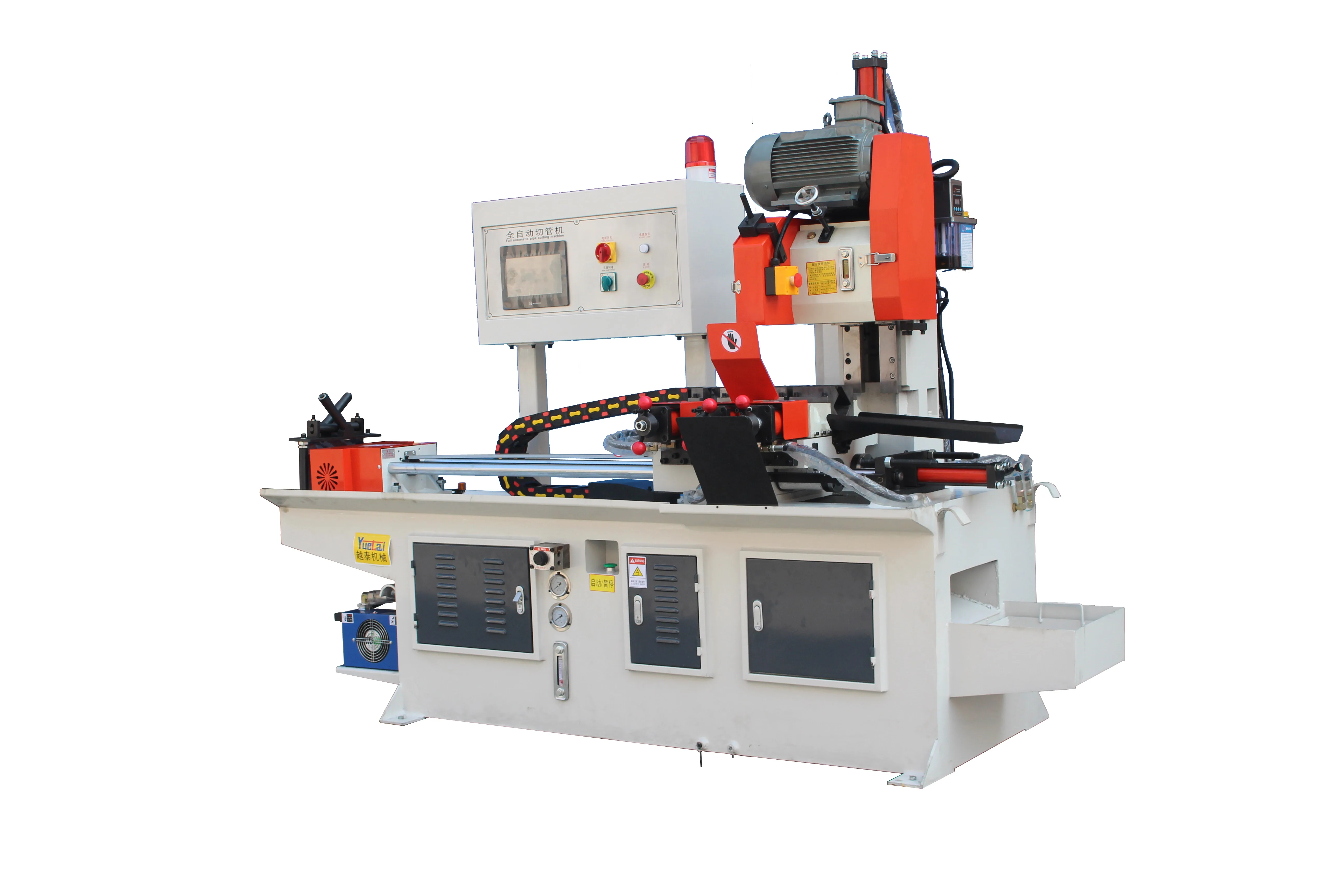 425cnc Hydraulic Servo Metal Square Blade Cold Circular Saw Cnc High-speed Stainless Steel Pipe ...
