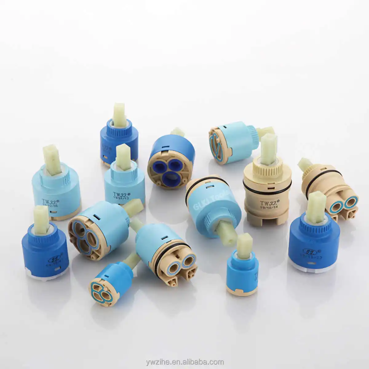 25/30/35/40mm Water Mixer Tap Faucet Spool Cartridge Ceramic Valve Core ...
