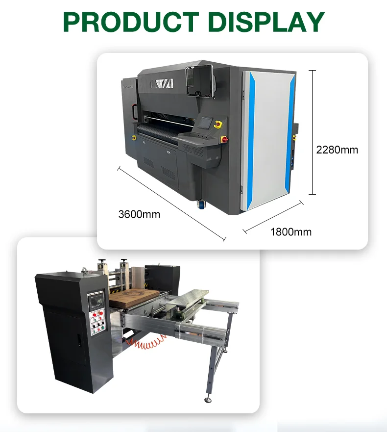 645mm Printing Width Inkjet Flatbed Carton Boxes Printer
