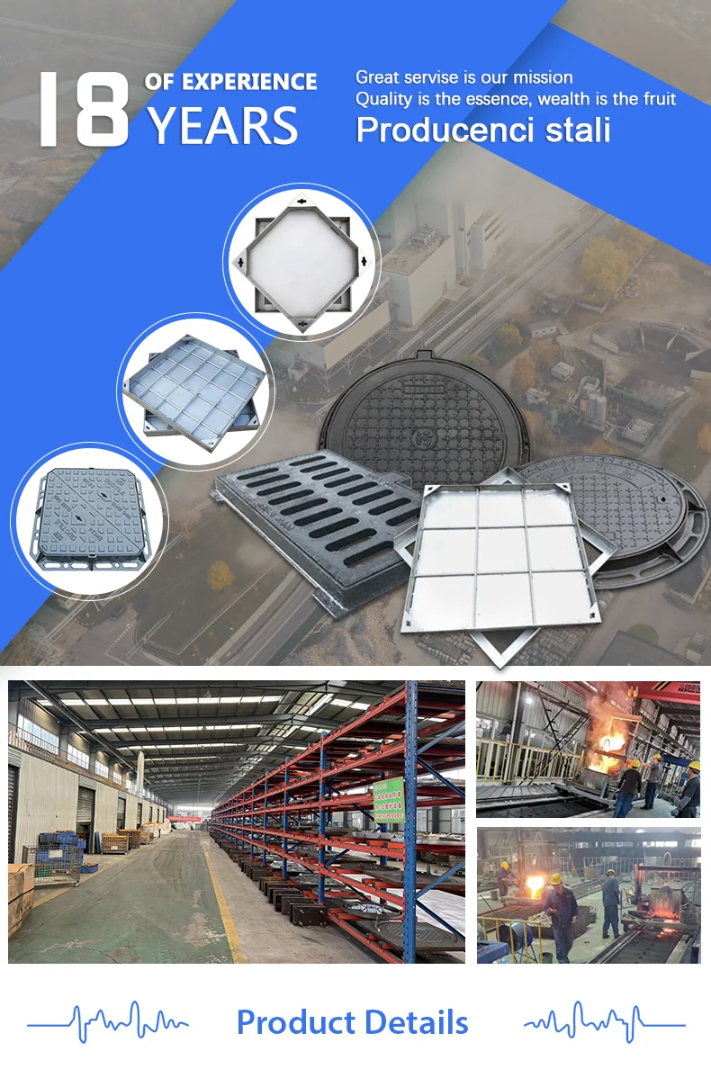 High Quality Stainless Steel Manhole Frame And Cover Decorative Manhole ...