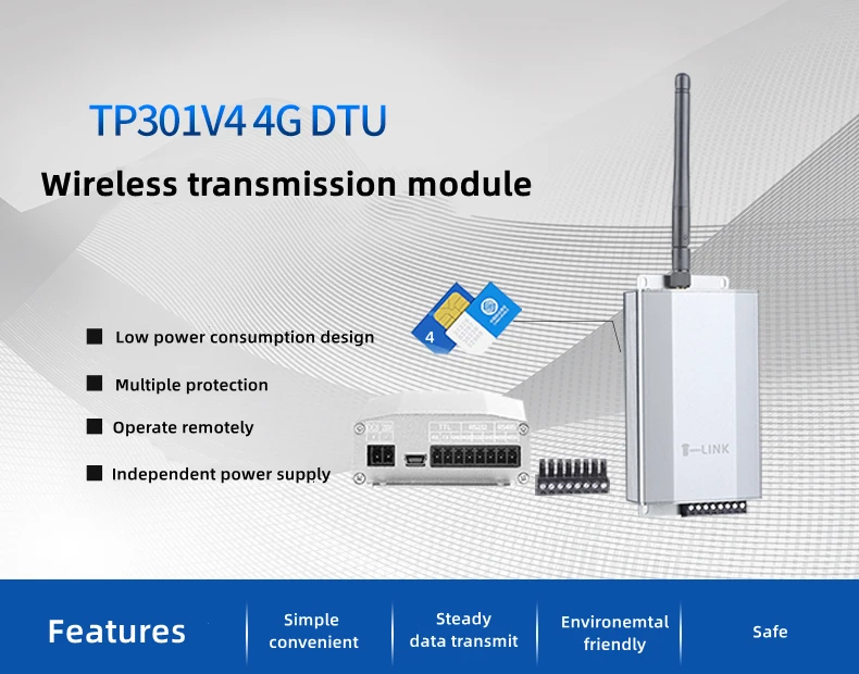 High quality ready to ship brand GSM 4G WiFi DTU IoT Gateway remote ...
