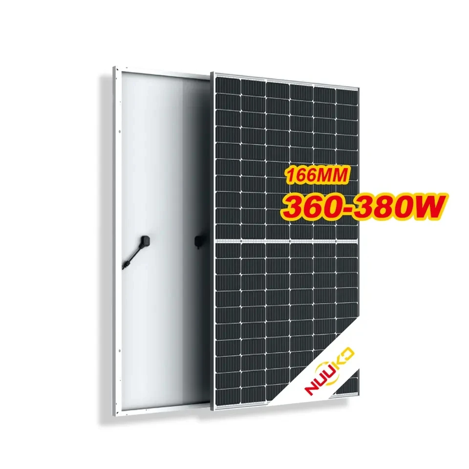 Nuuko Solar Panel Mono Perc 360w 365w 370w 375w 380w 30mm Frame Pv Solar Energy Panels Wholesale ...