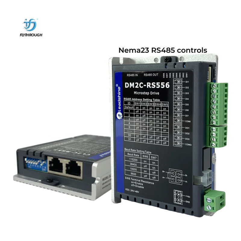 Hot Sale Original Leadshine Stepper Driver Dm2c-rs556 Or Em2rs-556 Nema23 Nema24 Stepper Motor ...